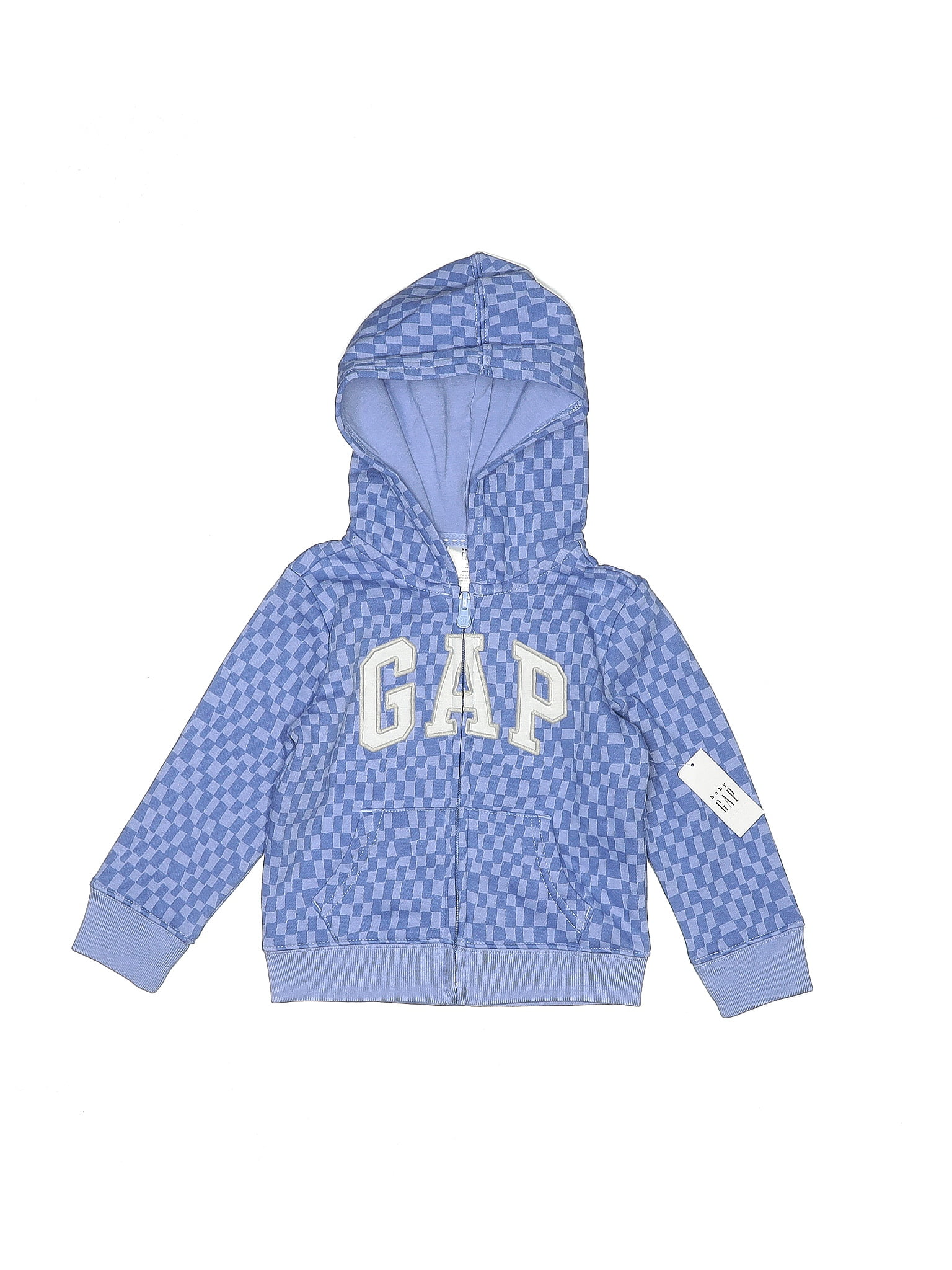 Baby Gap Graphic Blue Zip Up Hoodie Size 3T - 54% off | ThredUp