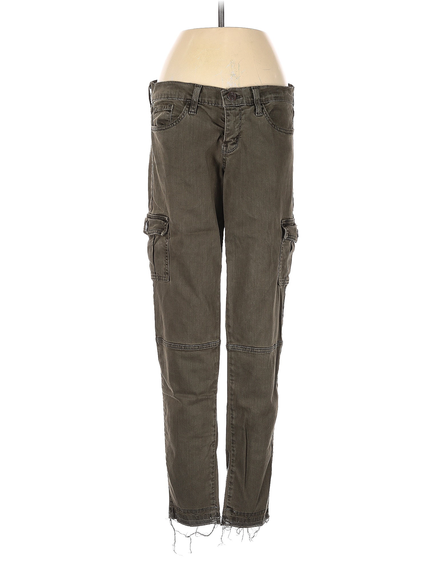 Flying Monkey Solid Green Cargo Pants 27 Waist - 66% off | ThredUp