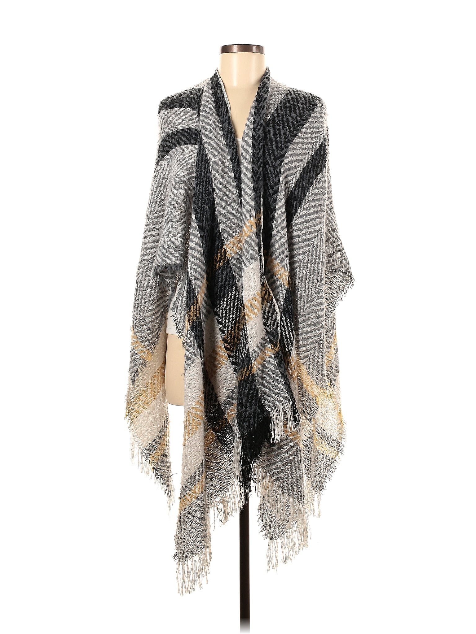 Cejon 100% Polyester Gray Wrap One Size - 36% off | ThredUp