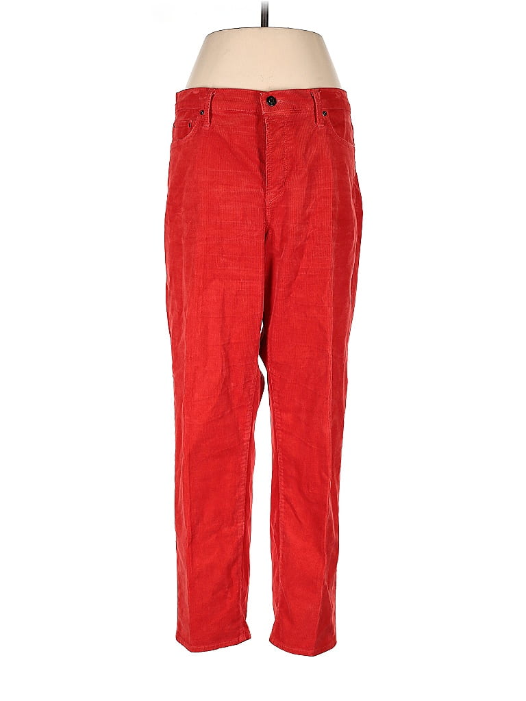 Gap Solid Red Cords Size 6 - 82% off | ThredUp