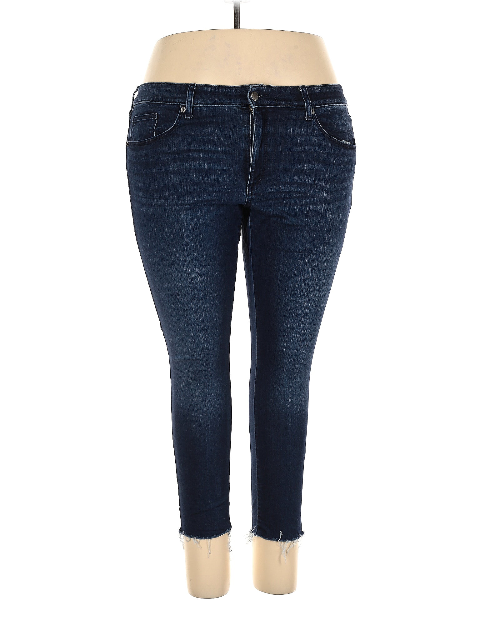 Universal Thread Solid Blue Jeans Size 18 (Plus) - 24% off | ThredUp