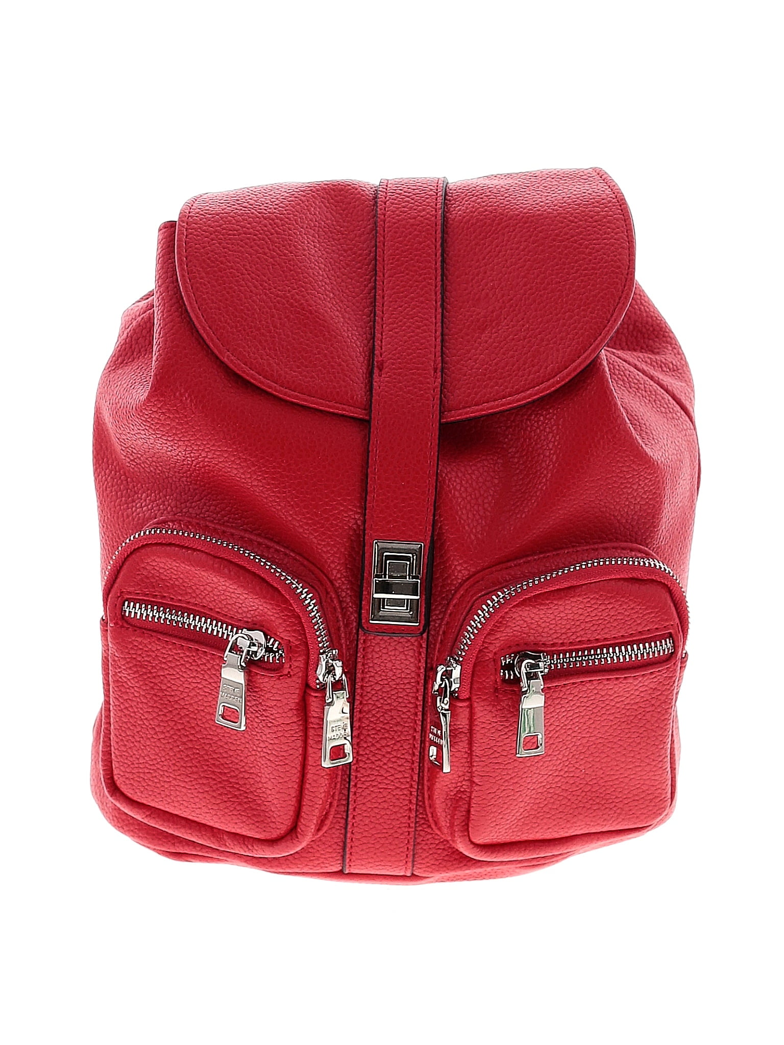 Steve Madden Solid Red Backpack One Size - 54% off | ThredUp