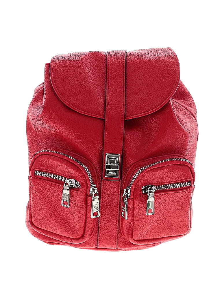 Steve Madden Solid Red Backpack One Size - 54% off | ThredUp