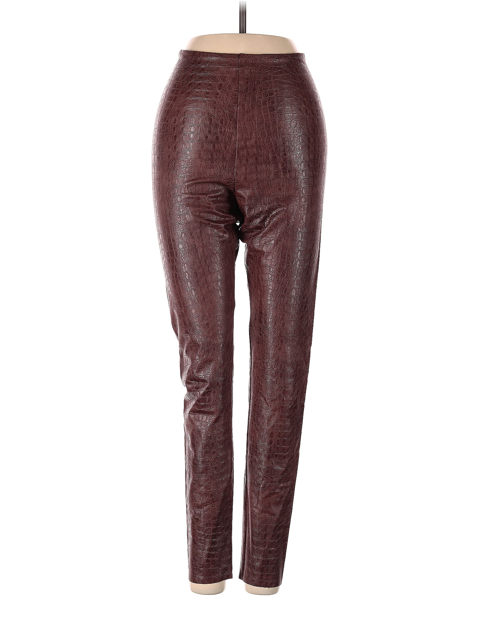 Commando Brown Burgundy Faux Leather Pants Size S - 74% off | ThredUp