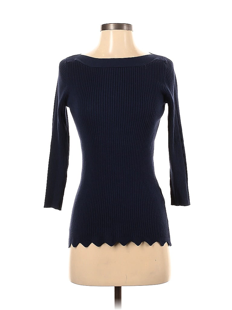 Evolution by Cyrus Blue Pullover Sweater Size S - 80% off | ThredUp