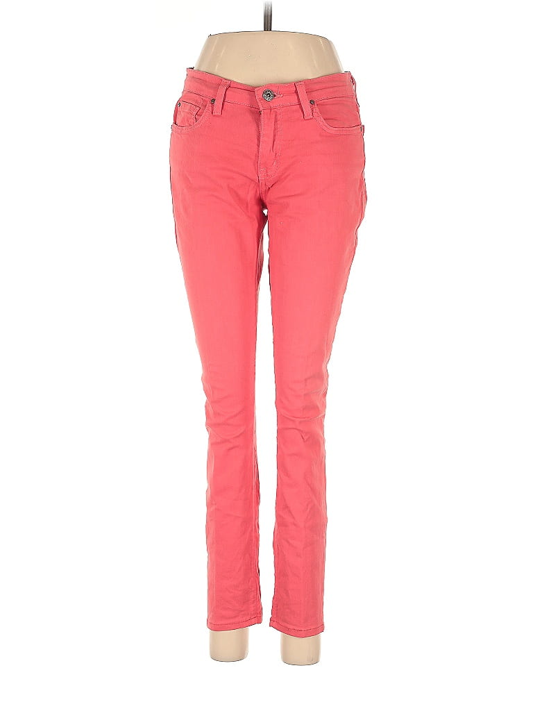 Angry Rabbit Hearts Color Block Red Jeans Size 27 waist - 82% off | ThredUp