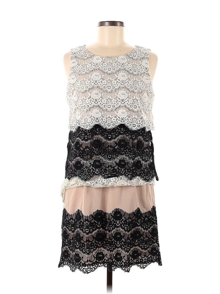 Jessica Simpson Multi Color Gray Casual Dress Size 6 - 78% off | ThredUp