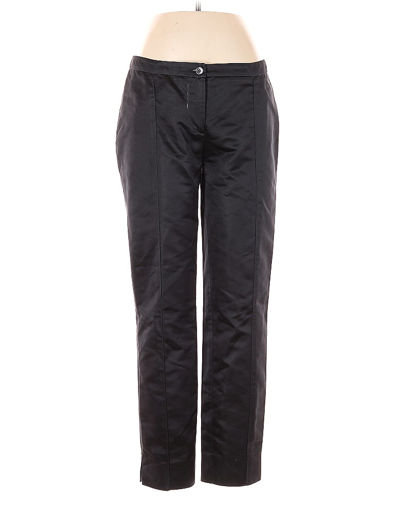 ETRO 100% Silk Black Silk Pants Size 44 (IT) - 83% off | ThredUp
