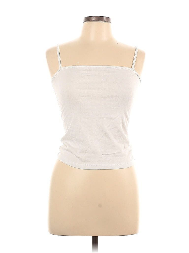 Wild Fable Ivory Tank Top Size L - 43% off | ThredUp