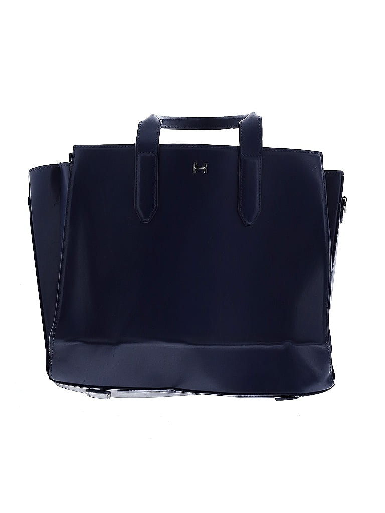 Halston Heritage Solid Navy Blue Satchel One Size - 86% off | ThredUp