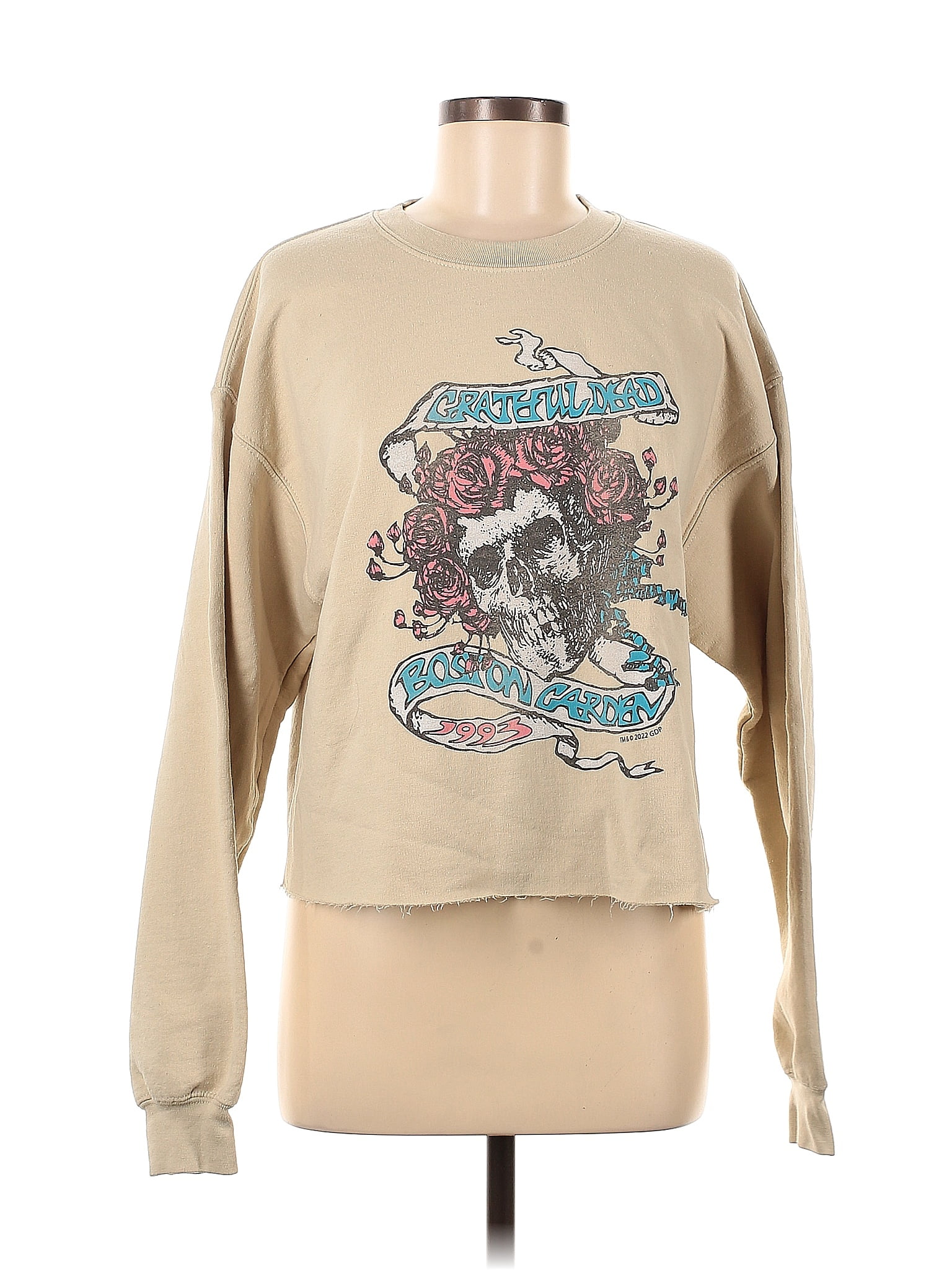 Junk Food Graphic Solid Tan Sweatshirt Size M - 54% off | ThredUp