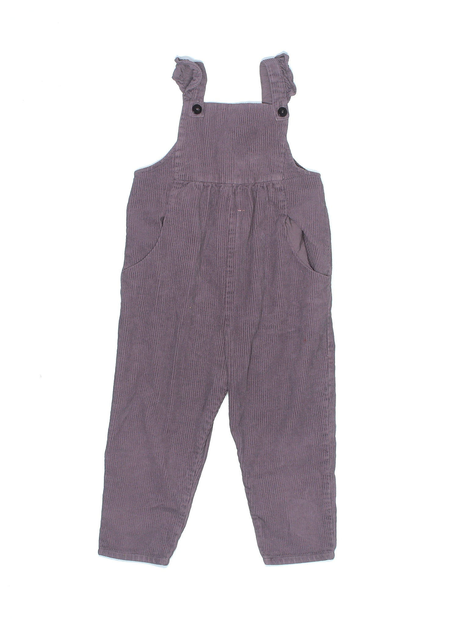 Zara Baby Solid Purple Overalls Size 4T - 5T - 41% off | ThredUp