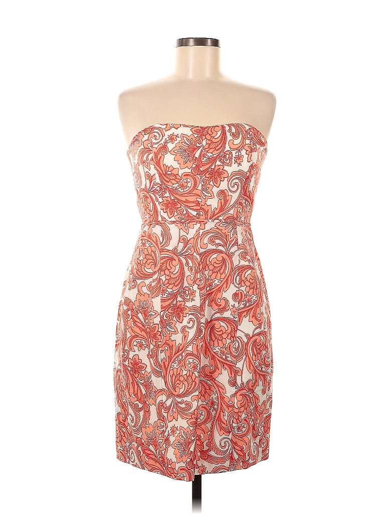 J Crew Collection Jacquard Floral Motif Damask Paisley Baroque Print