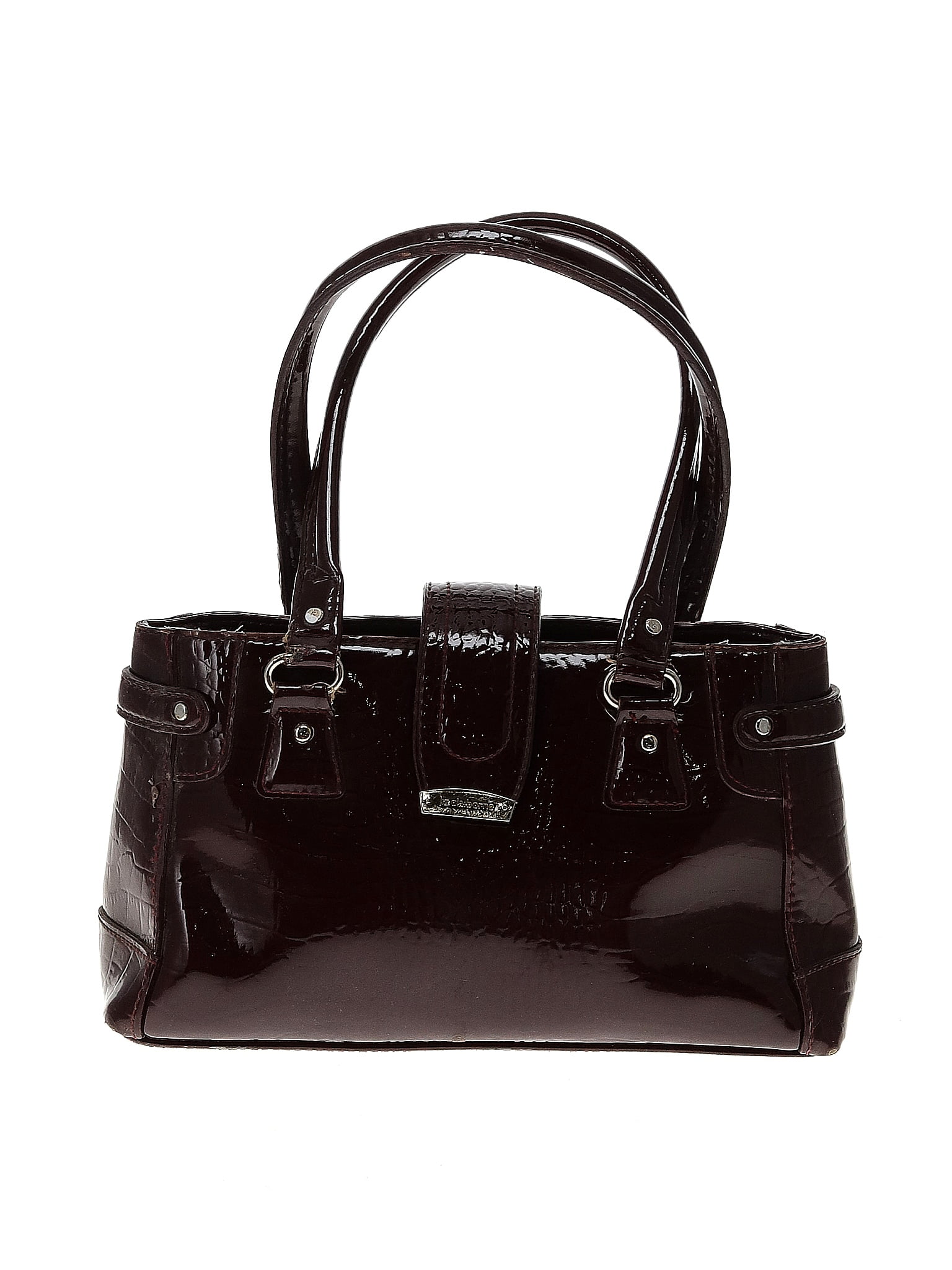 Liz Claiborne 100% Pvc Solid Burgundy Shoulder Bag One Size - 66% off ...