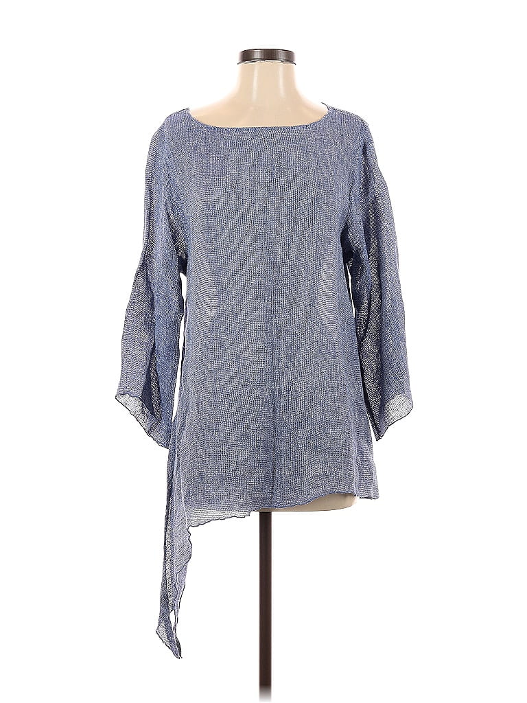 CTC Carol Turner Collection Blue Long Sleeve Blouse Size XS - 54% off ...