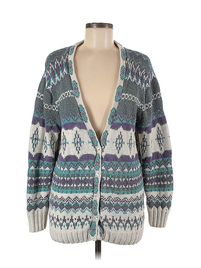 Sigrid Olsen Gray Silk Cardigan Size M - 81% off | ThredUp