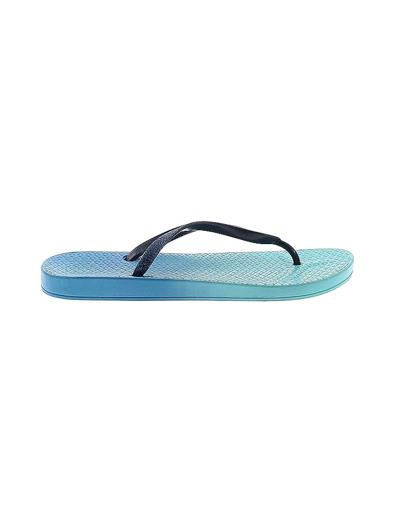 SO Blue Flip Flops Size 9 - 10 - 37% off | ThredUp