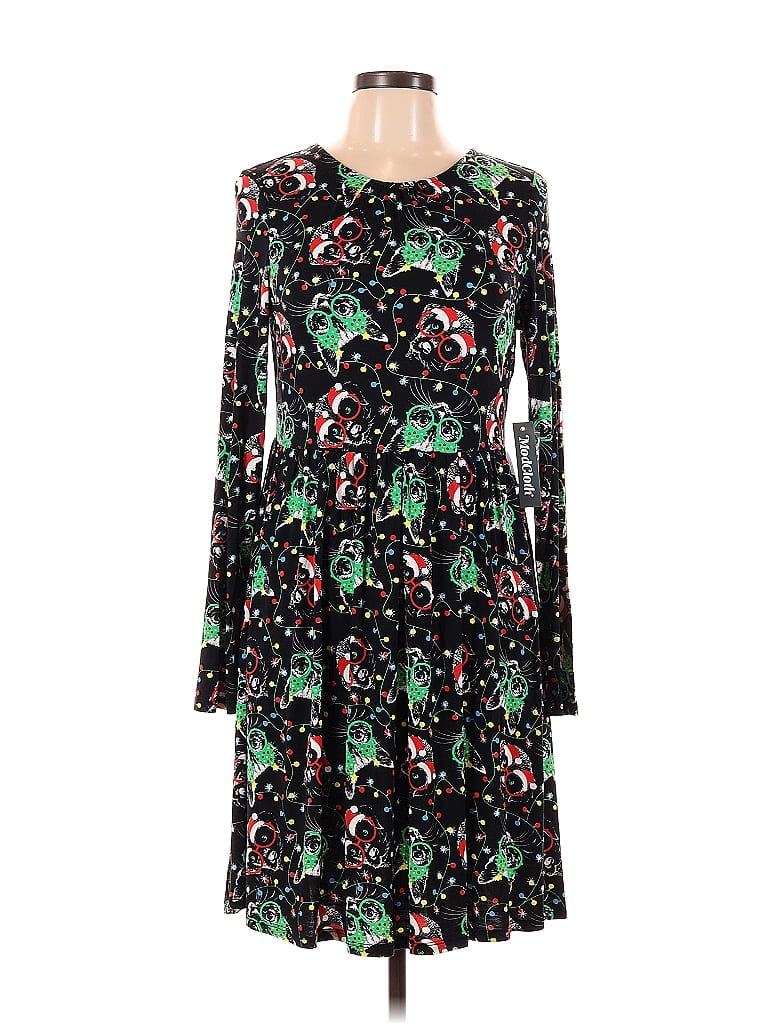 ModCloth Black Casual Dress Size L - 21% off | ThredUp