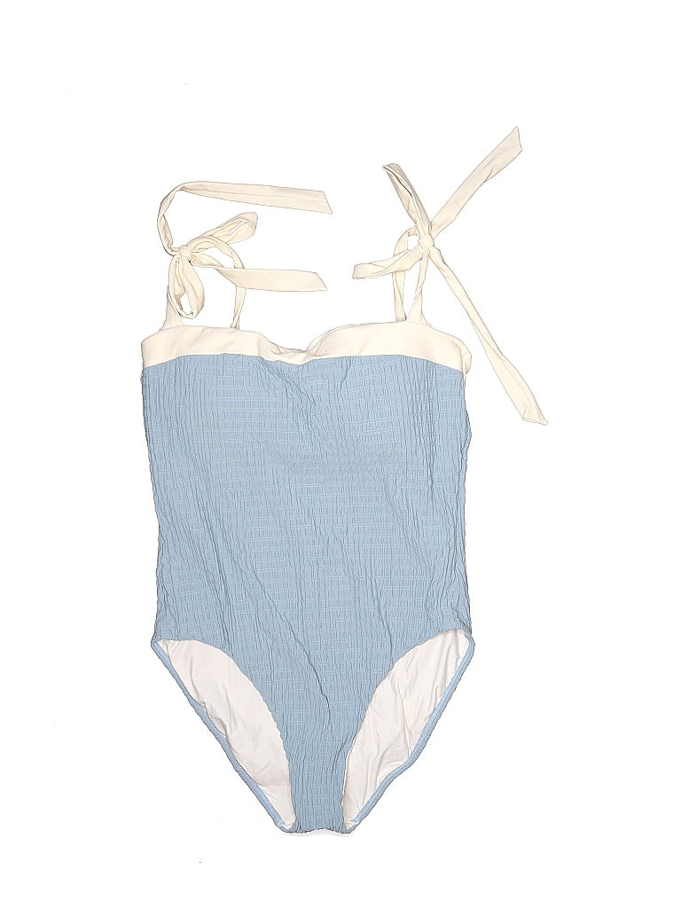 Hermoza Blue One Piece Swimsuit Size 10 75 Off Thredup 9168