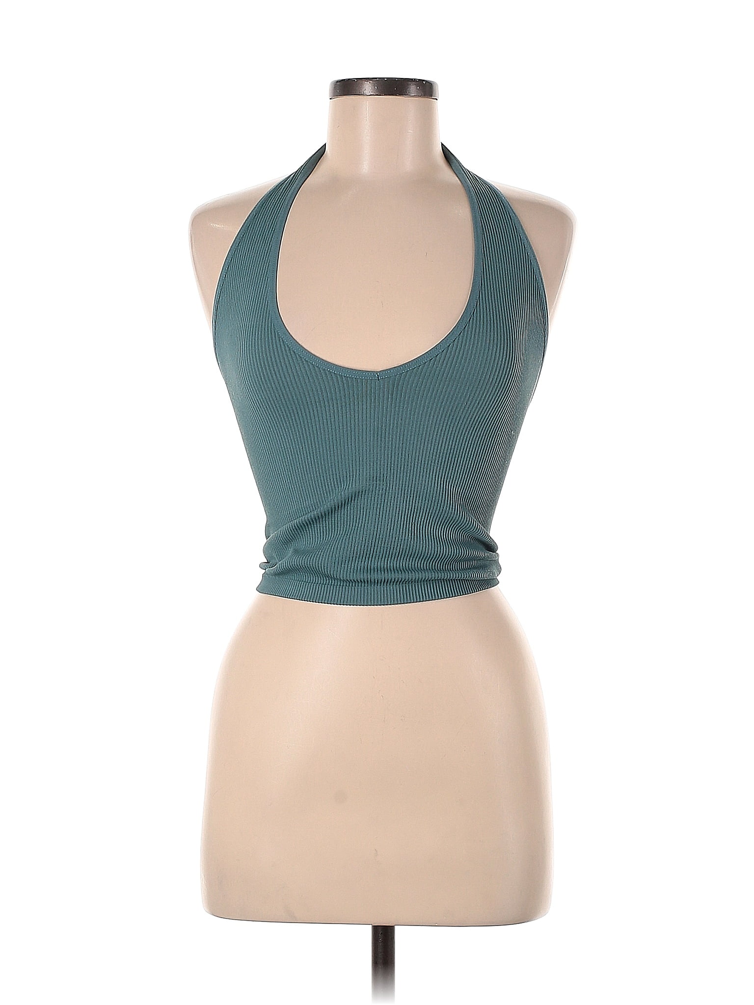 Out From Under Teal Halter Top Size M - 57% off | ThredUp