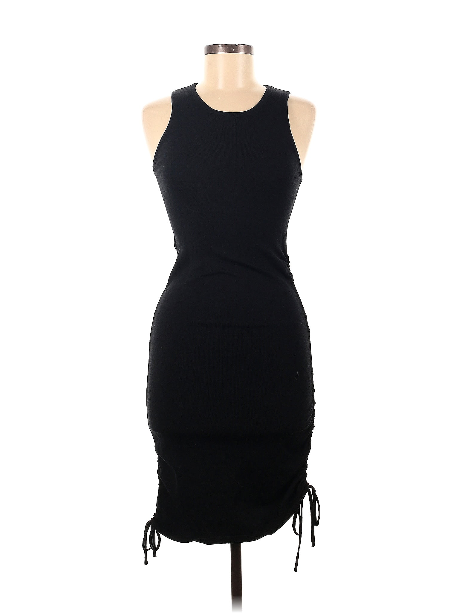 Le Lis Solid Black Casual Dress Size M 74 Off Thredup
