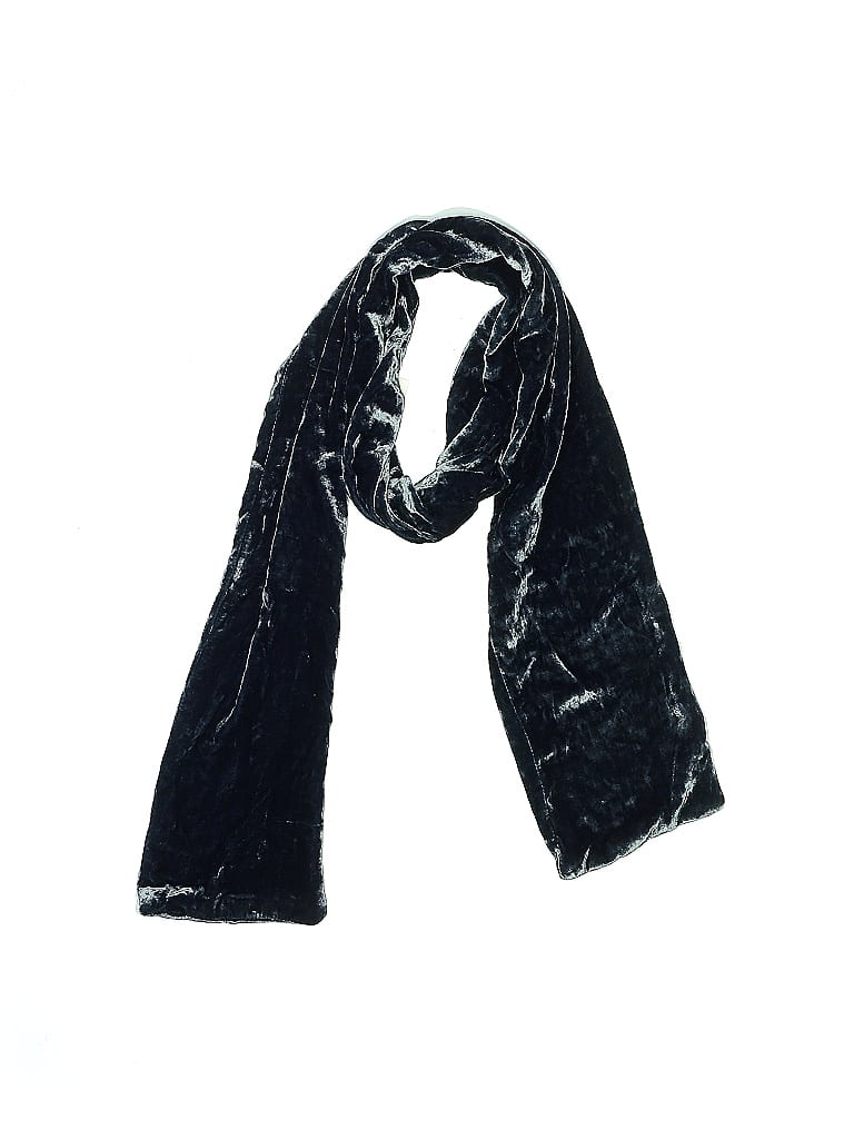 Assorted Brands Solid Black Scarf One Size - 64% off | ThredUp