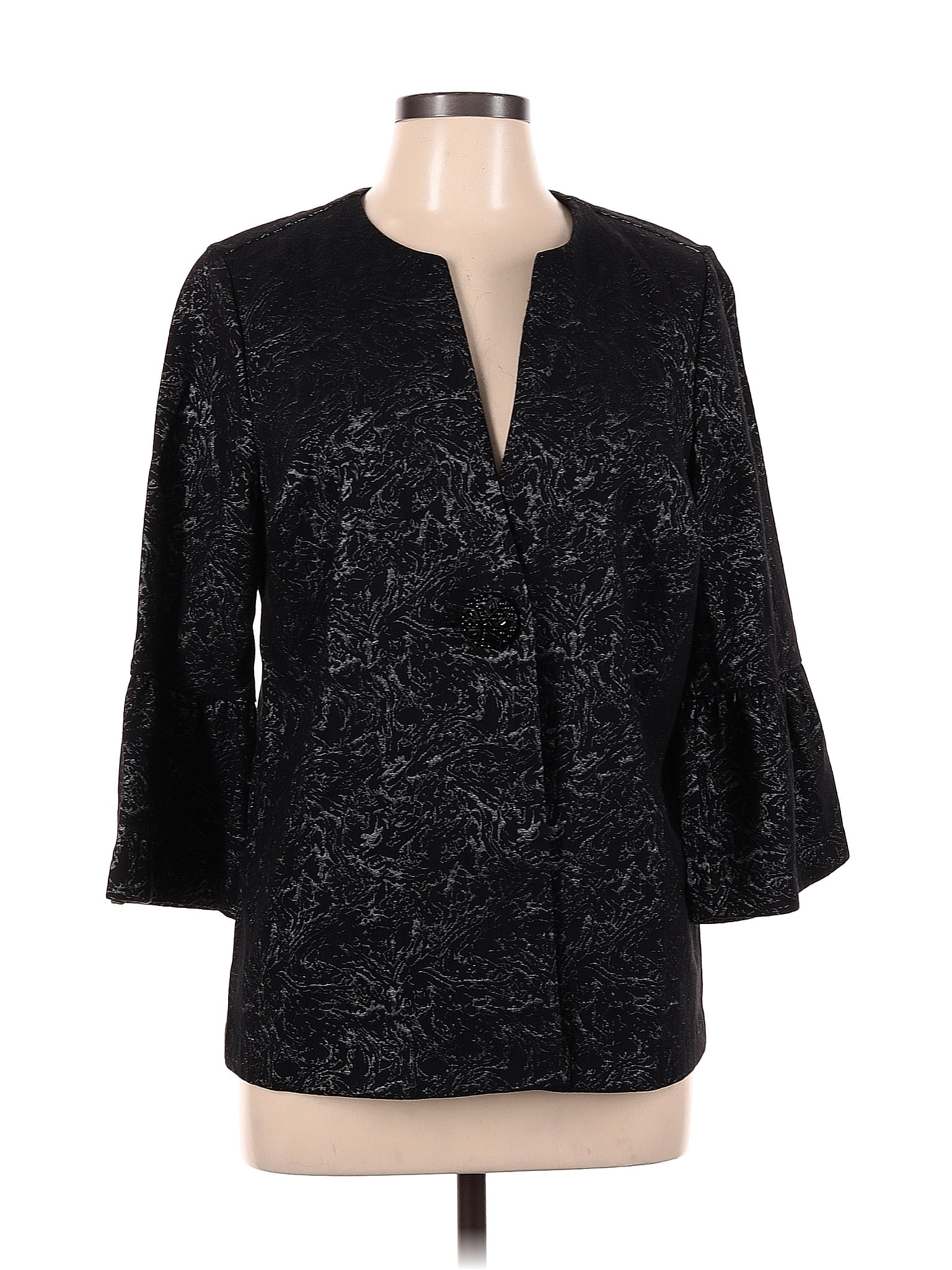 JM Collection Black Jacket Size M - 65% off | ThredUp