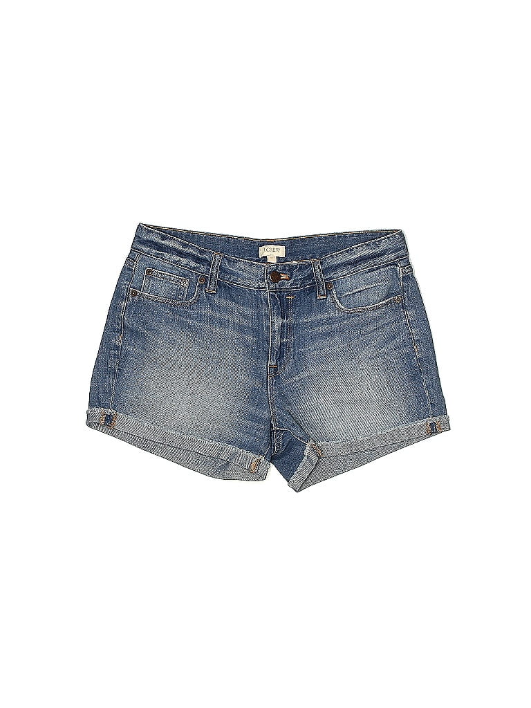 J.Crew Factory Store 100% Cotton Blue Denim Shorts 27 Waist - 70% off ...