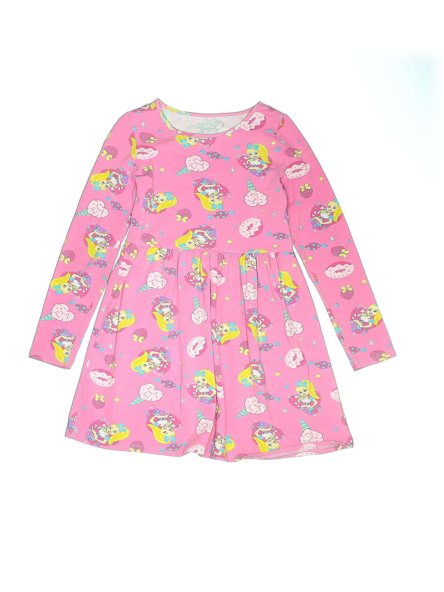 Jojo Siwa Pink Dress Size 7 - 50% off | ThredUp