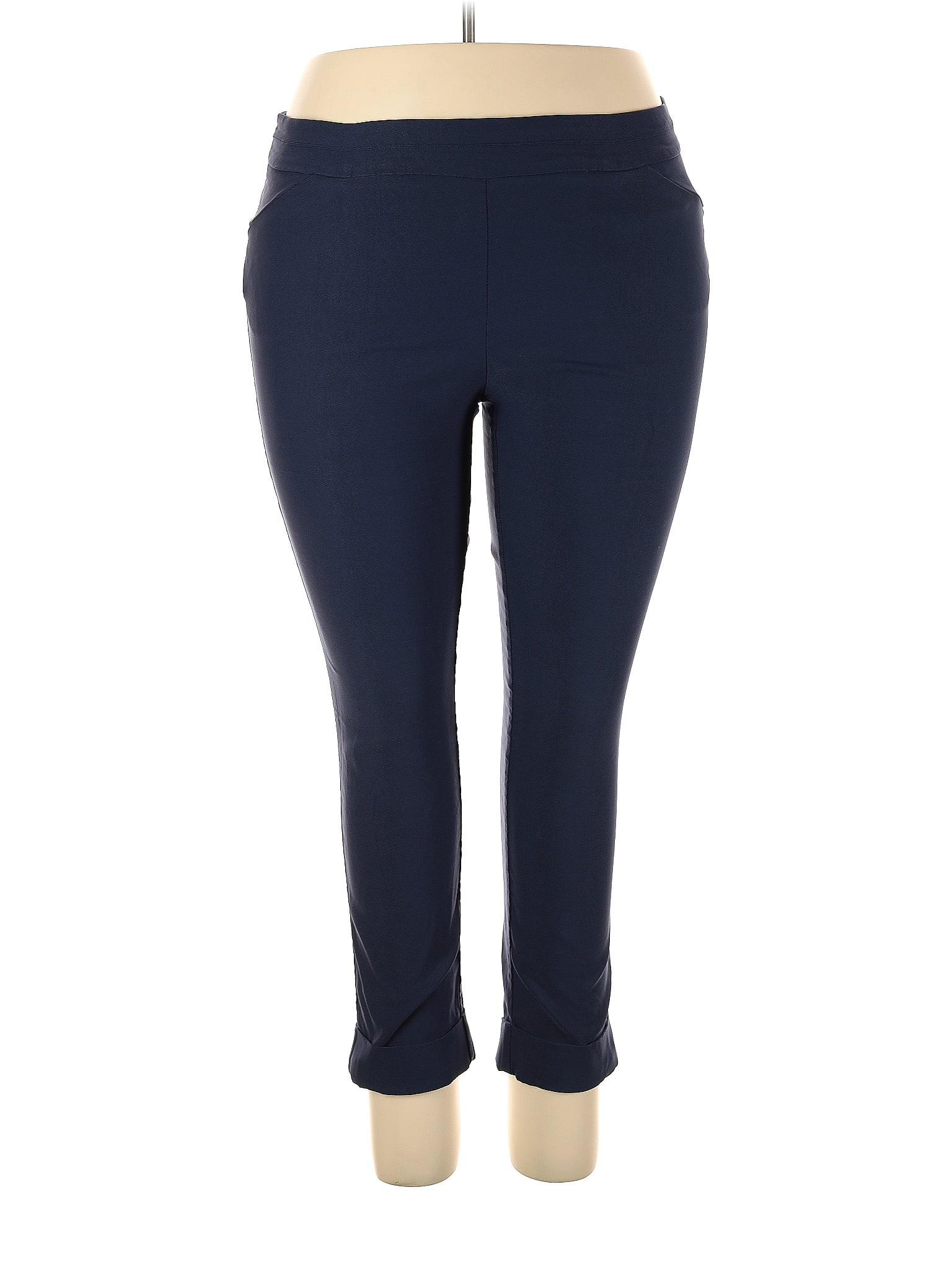 Tribal Navy Blue Casual Pants Size 18 (Plus) - 73% off | ThredUp