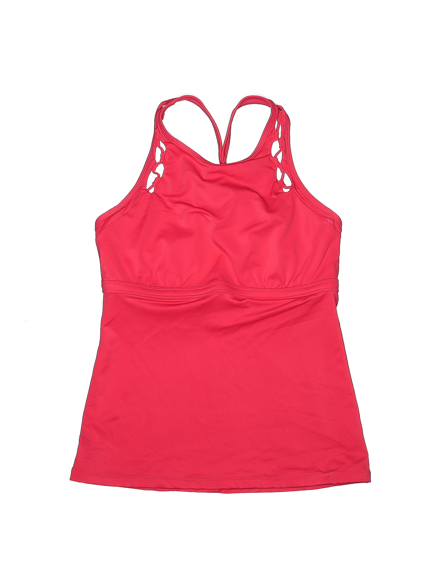 Athleta Solid Red Swimsuit Top Size Lg (38B) - 50% off | ThredUp