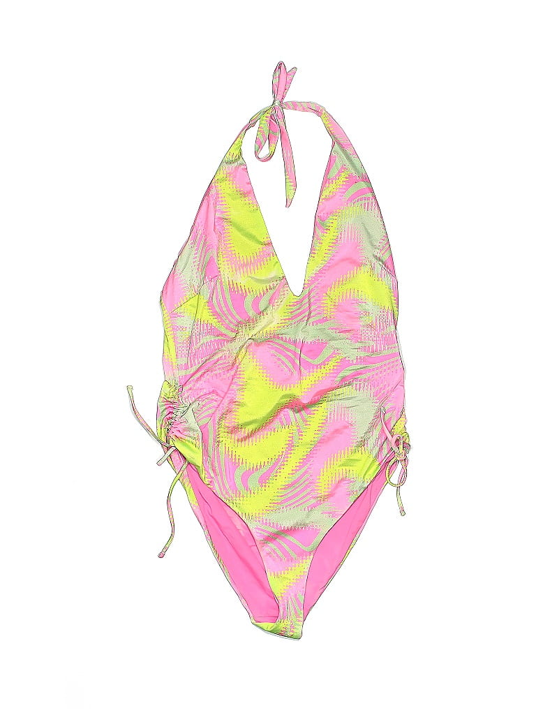 ASOS Multi Color Pink One Piece Swimsuit Size 10 - 43% off | ThredUp