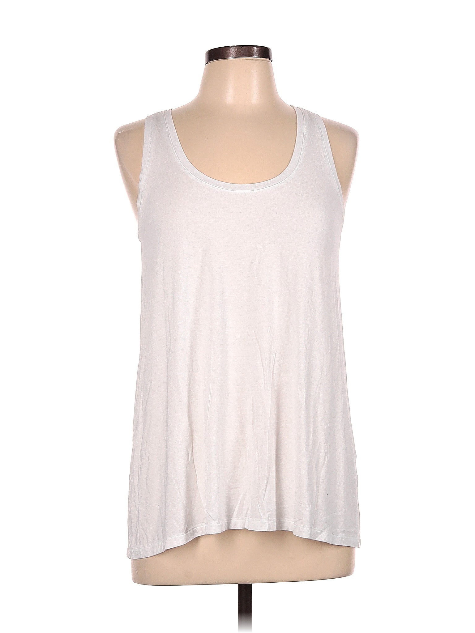 Vince. White Tank Top Size L - 68% off | ThredUp