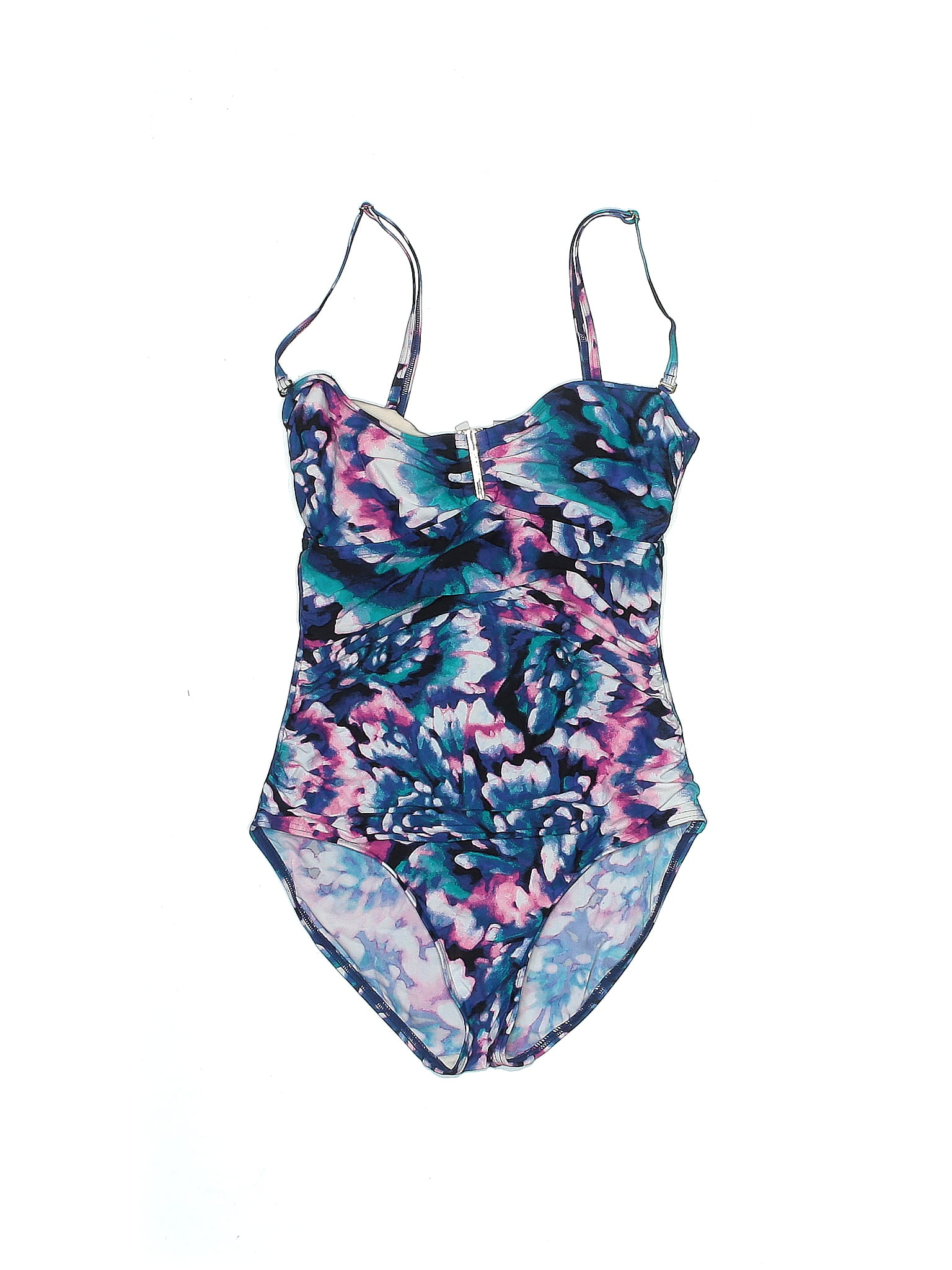 Calvin Klein Jacquard Marled Tortoise Floral Motif Snake Print Acid ...