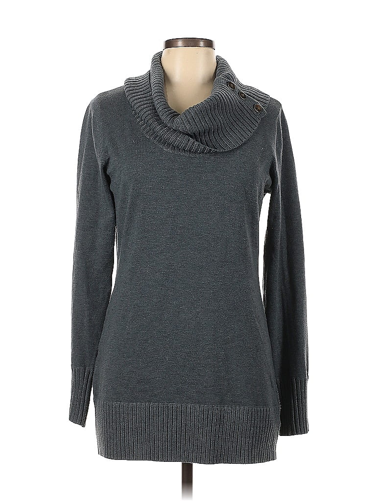 The Limited Color Block Solid Gray Pullover Sweater Size L - 69% off ...