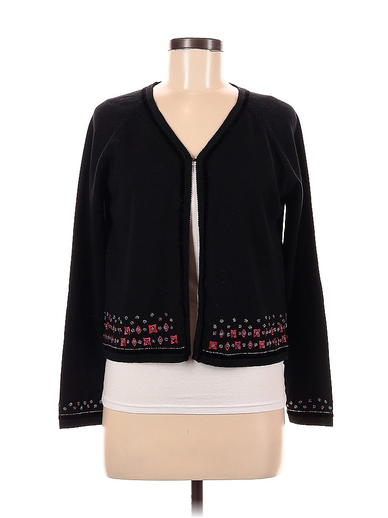Sigrid Olsen Black Cardigan Size M - 80% off | ThredUp