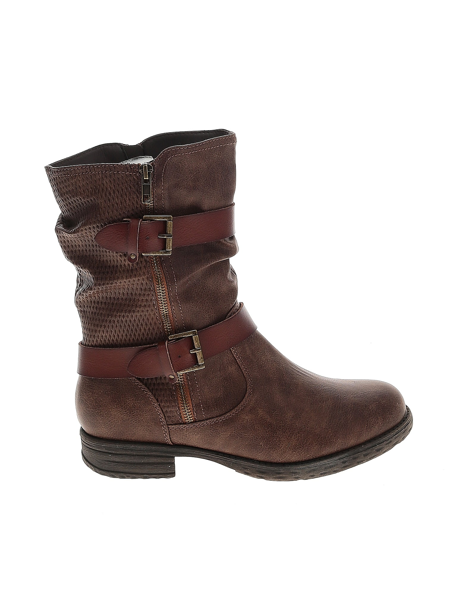 Jellypop Solid Brown Boots Size 9 1/2 - 40% off | ThredUp