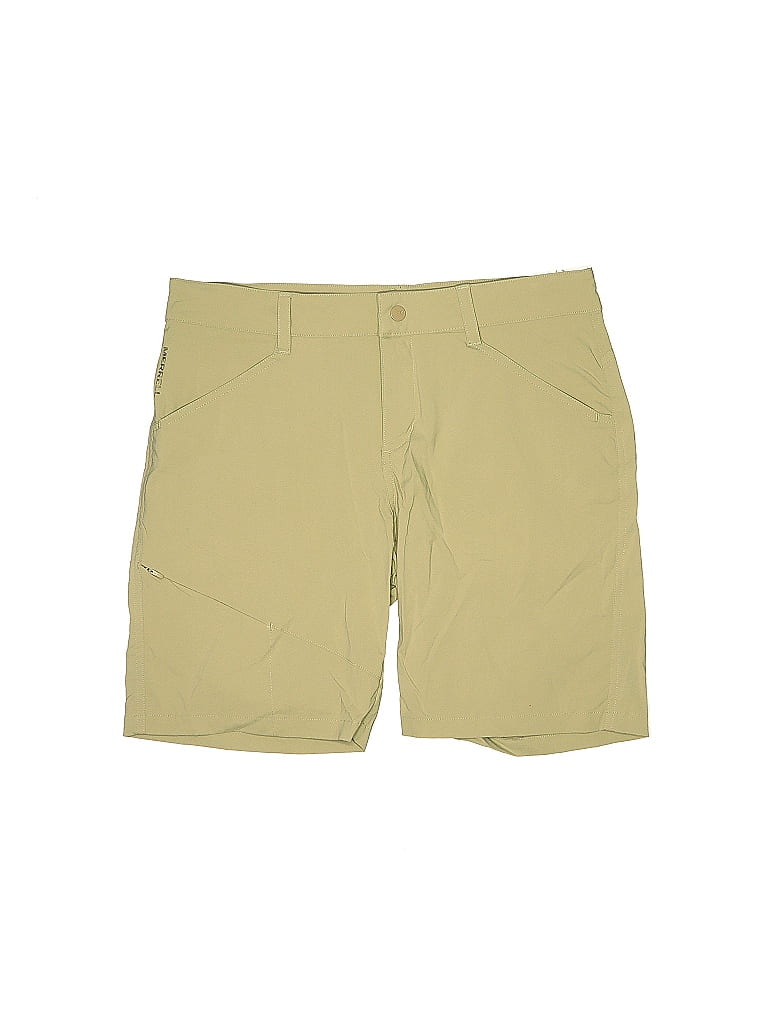 Merrell Solid Tan Yellow Khaki Shorts Size 6 - 65% off | ThredUp