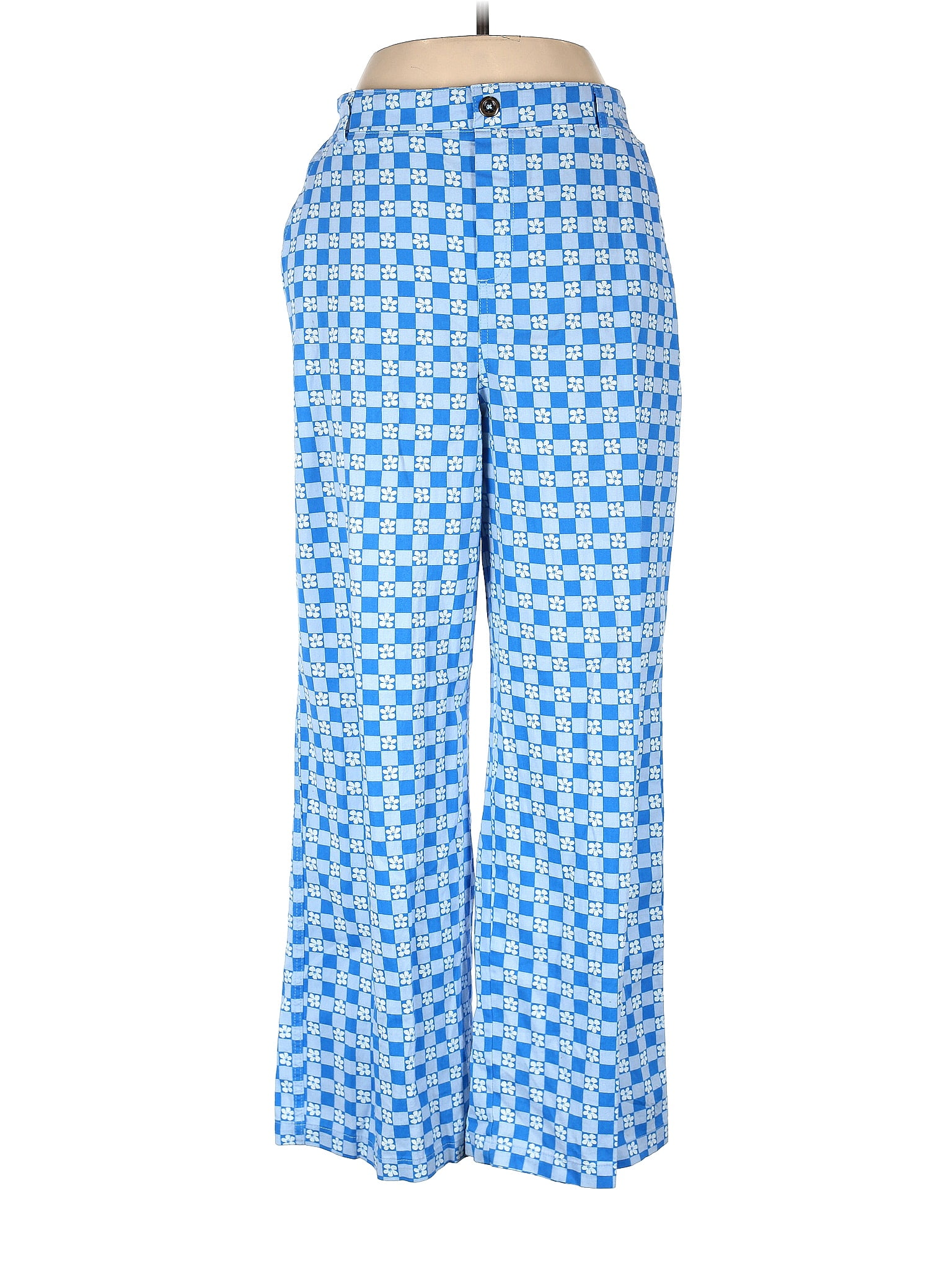 Wild Fable 100% Cotton Blue Cargo Pants Size M - 53% off | ThredUp