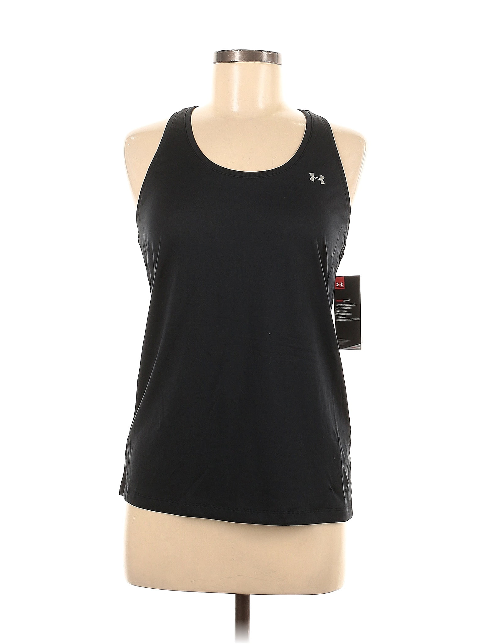 Under Armour 100% Polyester Black Active Tank Size S - 52% off | ThredUp