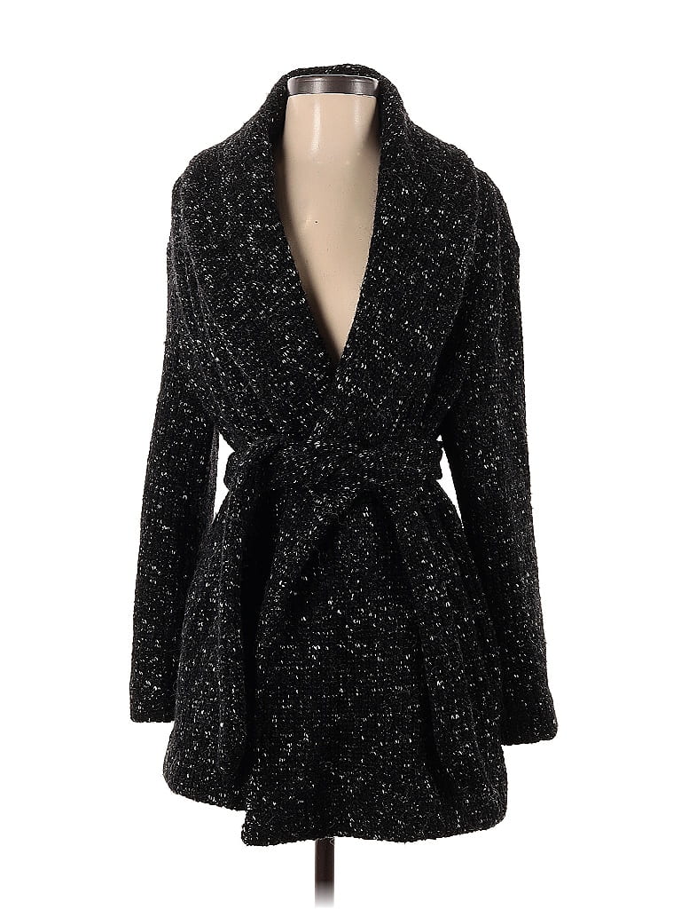 Club Monaco Marled Black Coat Size XS - 79% off | ThredUp