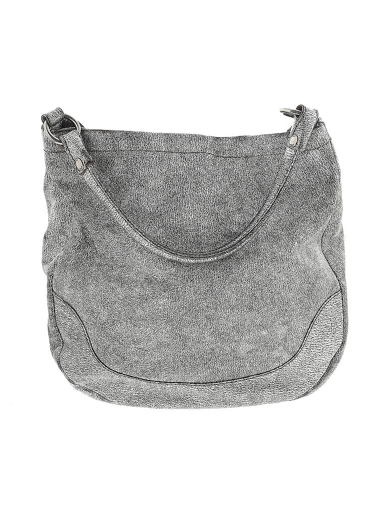 FRYE 100% Leather Solid Gray Leather Shoulder Bag One Size - 74% off ...