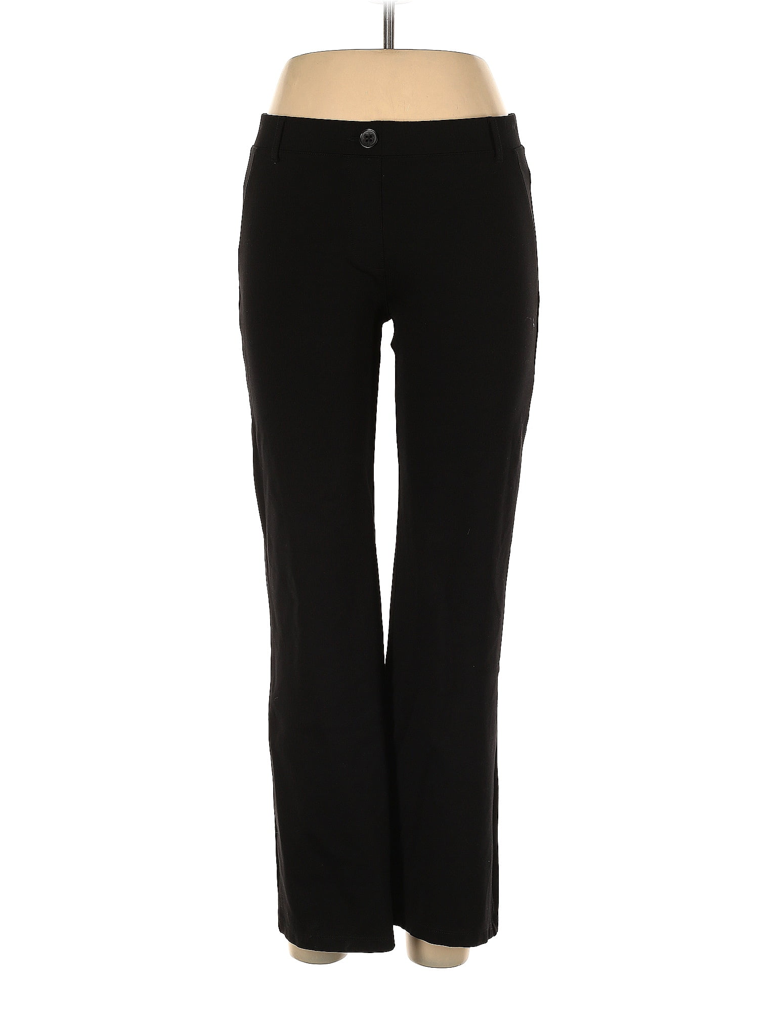 Betabrand Solid Black Dress Pants Size L (Petite) - 68% off | ThredUp