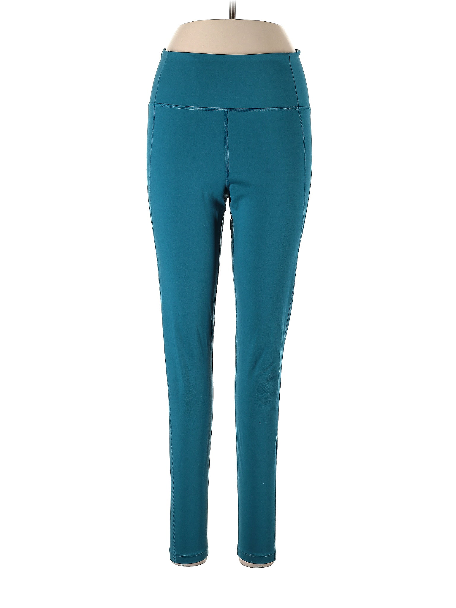 Girlfriend Collective Solid Teal Leggings Size L - 51% off | ThredUp