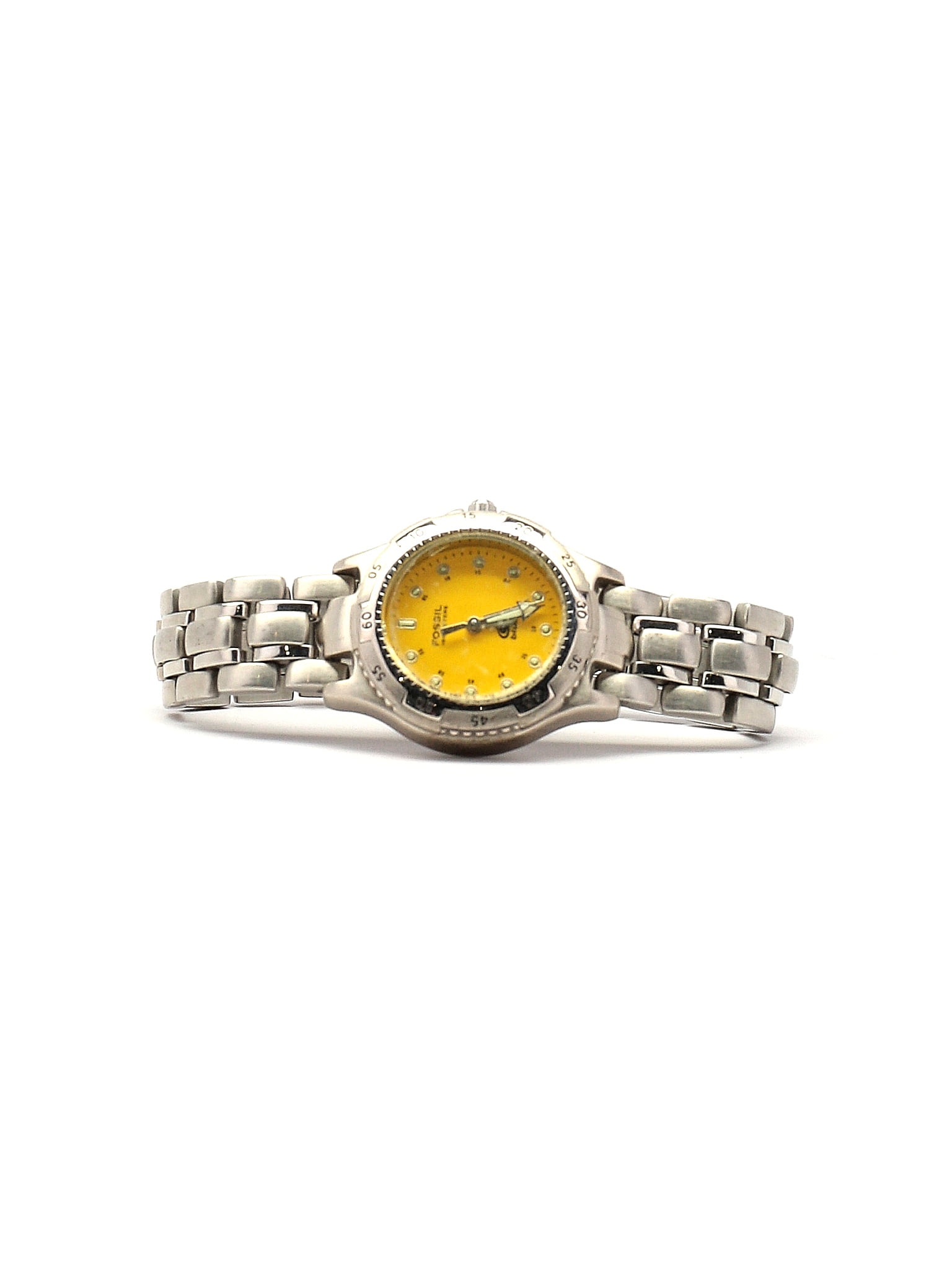 Fossil Yellow Watch One Size - 46% off | ThredUp