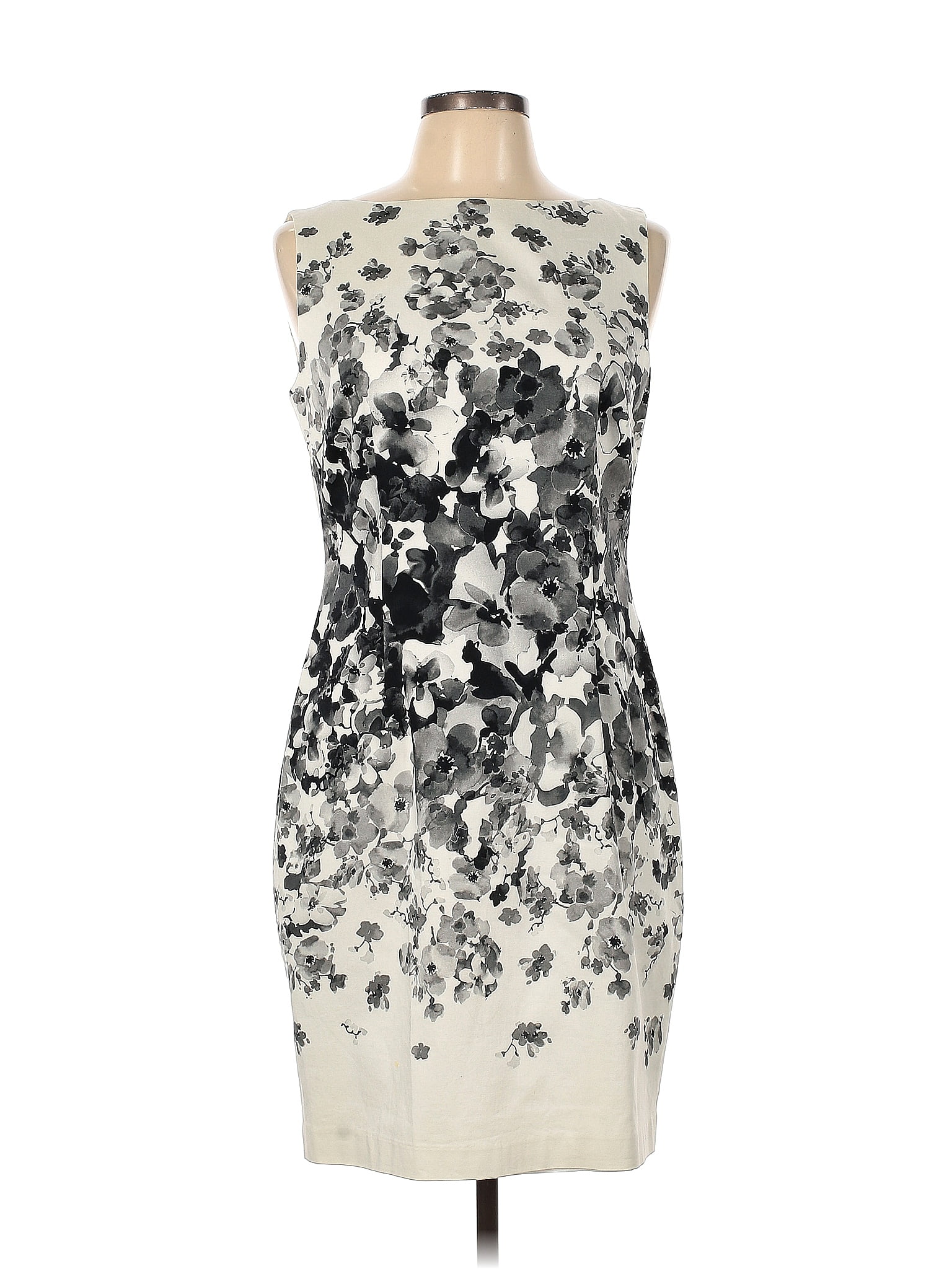 Maggy London Jacquard Floral Motif Damask Baroque Print Brocade Graphic