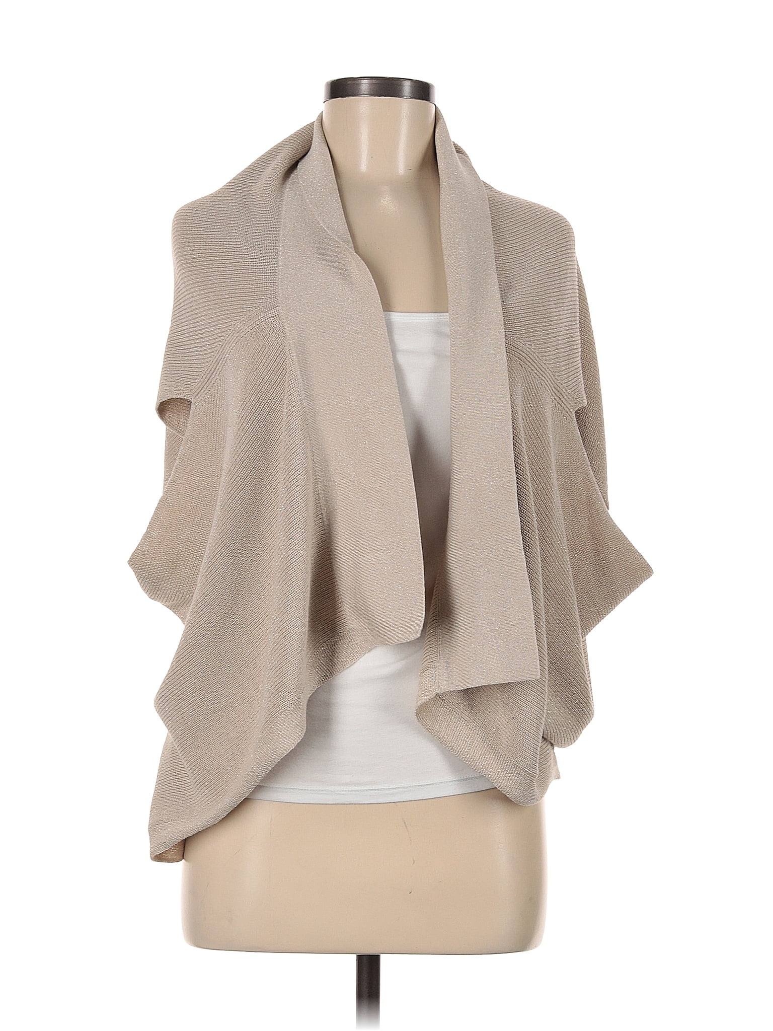 Magaschoni Tan Cardigan Size Med (ESTIMATED) - 91% off | ThredUp