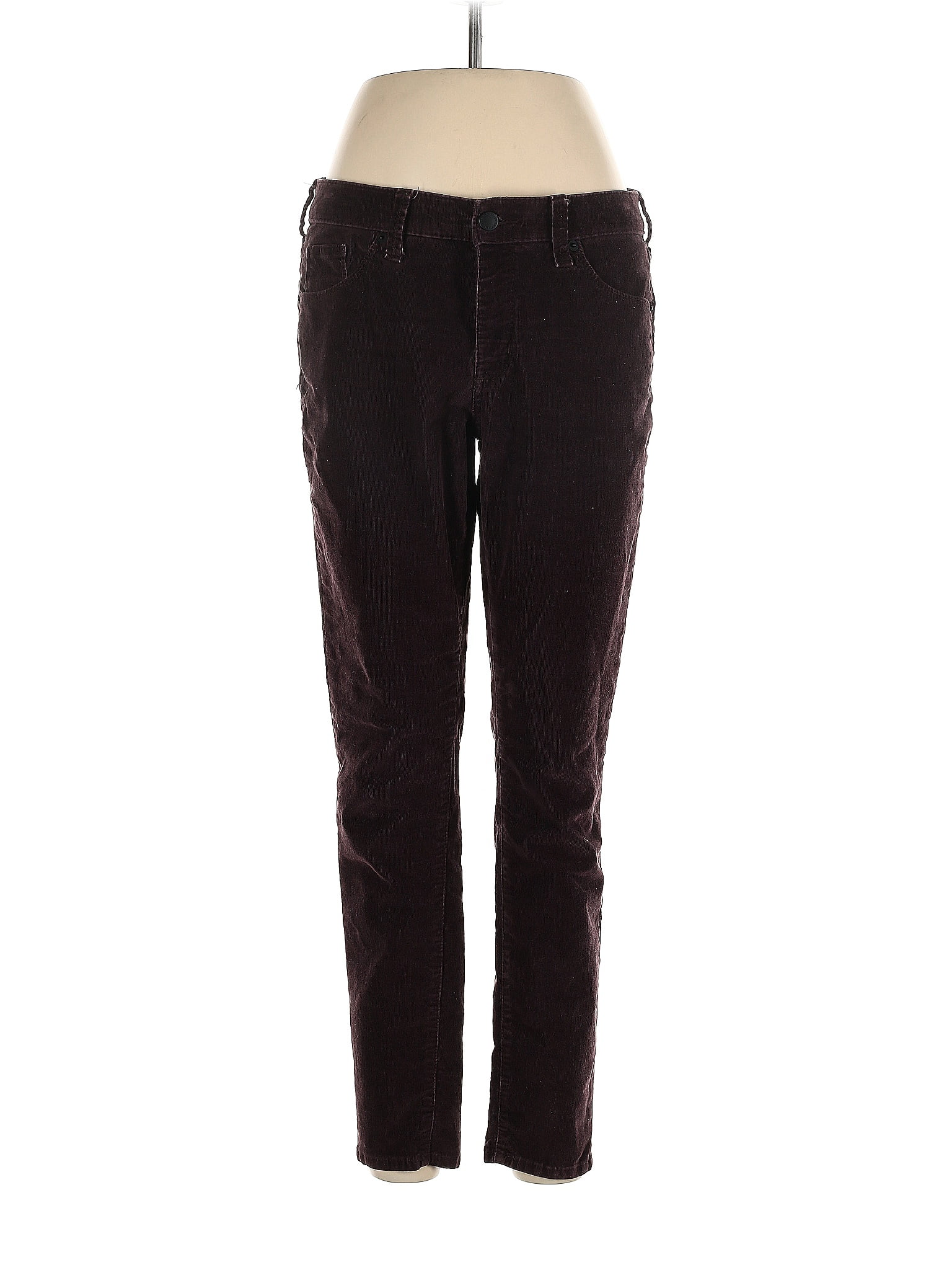Universal Thread Solid Brown Burgundy Cords Size 8 - 56% off | ThredUp