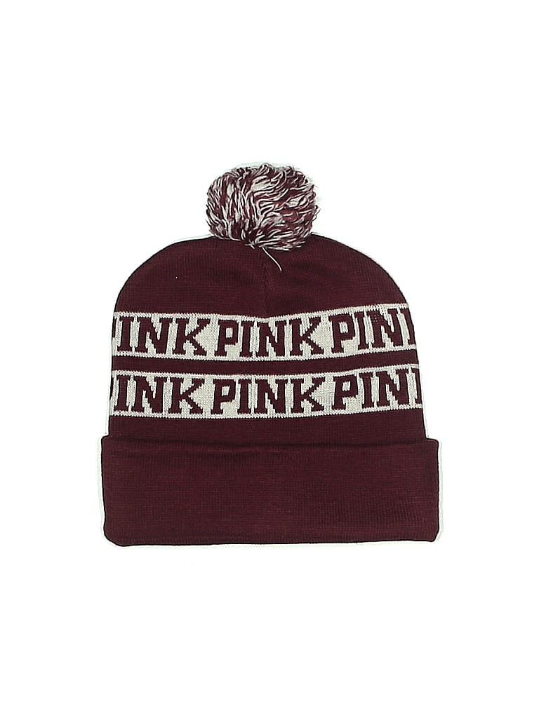 Victoria's Secret Pink 100% Acrylic Pink Beanie One Size - 52% off ...