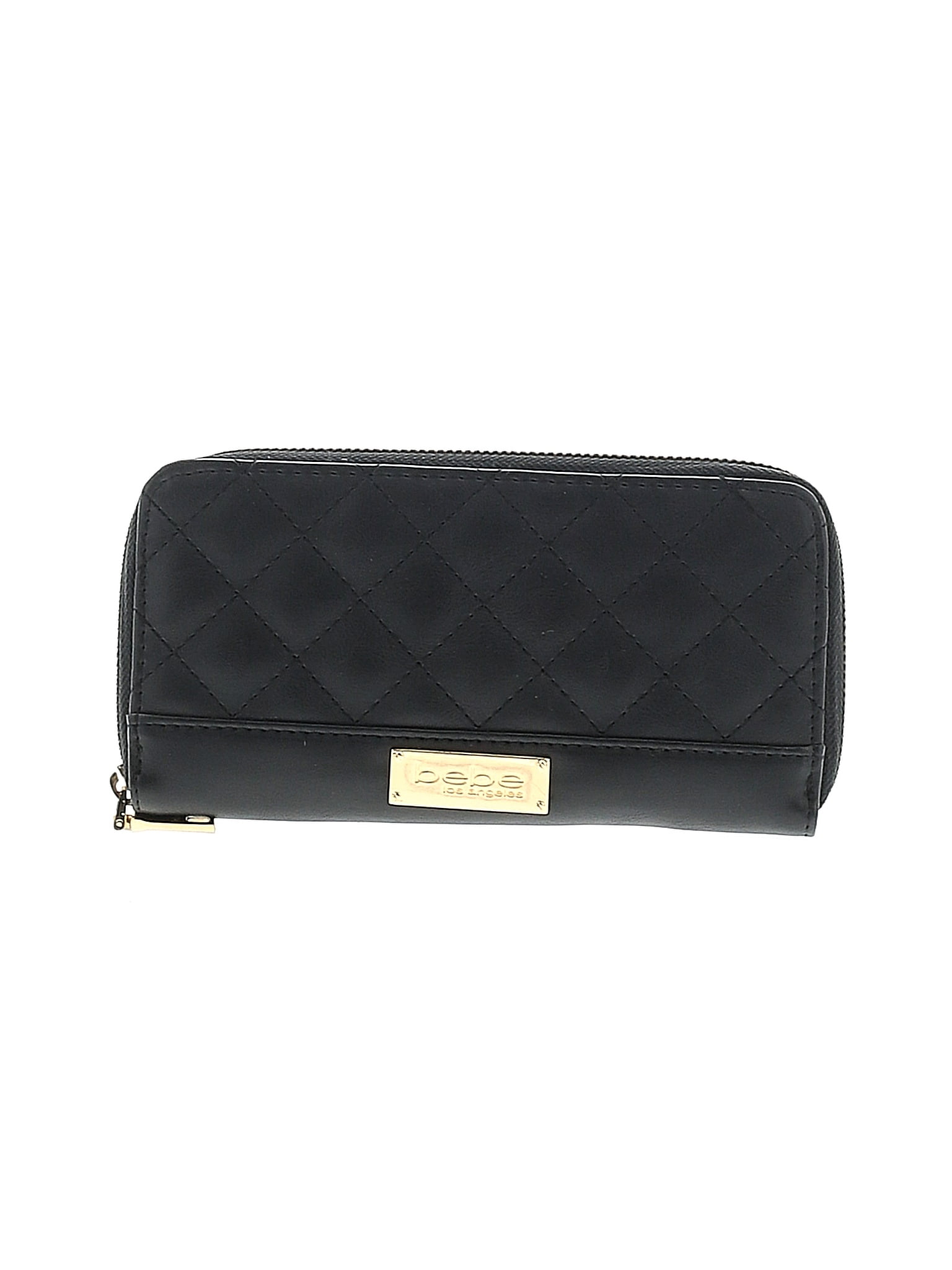 Bebe Solid Black Wallet One Size - 71% off | ThredUp